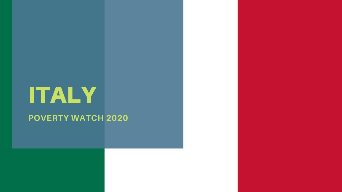 Poverty Watch Italy | Poverty Watches Overview 2020 - EAPN
